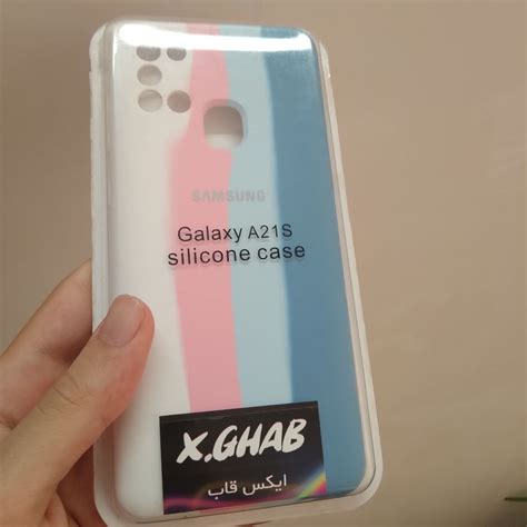 قیمت و خرید کاور ایکس قاب طرح آبرنگی مدل سیلیکونی کد 21 مناسب برای گوشی موبایل سامسونگ Galaxy A21s
