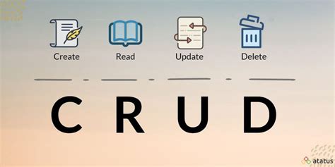 ¿qué Es Crud Create Read Update Delete