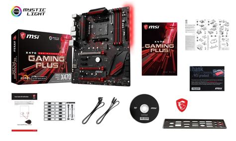 Msi X Gaming Plus Amd X Ryzen Socket Am Atx Desktop Motherboard Wootware