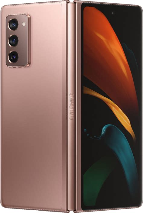 Samsung Galaxy Z Fold 2 5g Us Version 256gb Mystic Bronze
