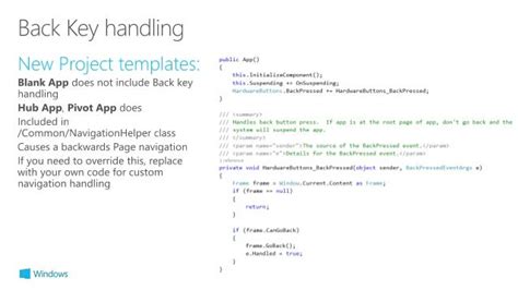 03 Page Navigation And Data Binding In Windows Runtime Apps