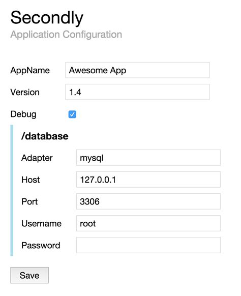 github localhots secondly configuration management plugin for go