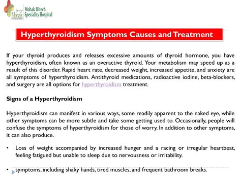 Ppt Hyperthyroidism Symptoms Causes And Treatment Powerpoint