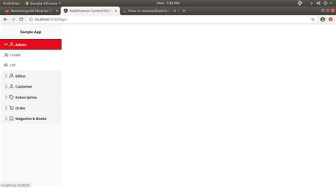 Css How To Remove Black Border In Prime Ng Panel Menu That Was Active Stack Overflow