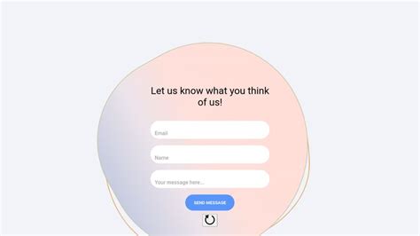 Contact Page Blob Animation