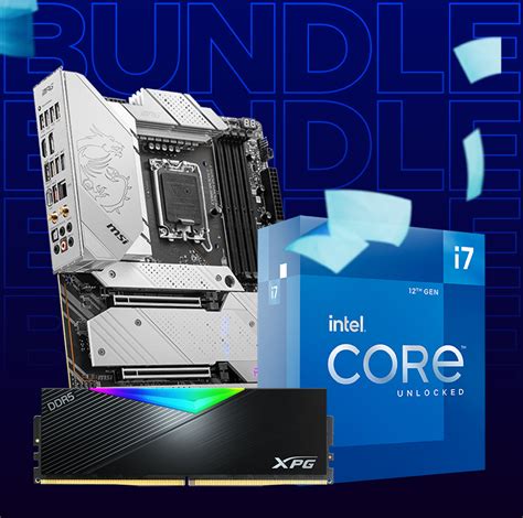 Intel Core I7 12700k Cpu Msi Z690 Force Ddr5 Motherboard 32gb 5200mhz Ddr5 Ca