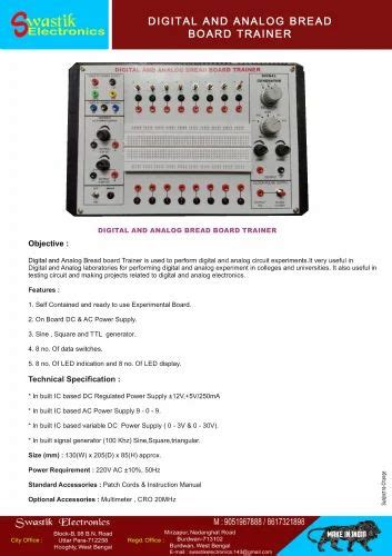 Digital Signal Generator For Laboratory Model Name Number Se874 At ₹ 13000 Piece In Kolkata