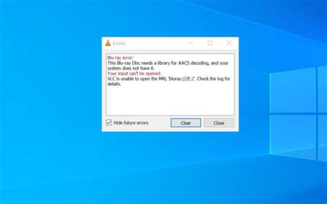 Solved Vlc Media Player Error This Blu Ray Disc Needs A Library For