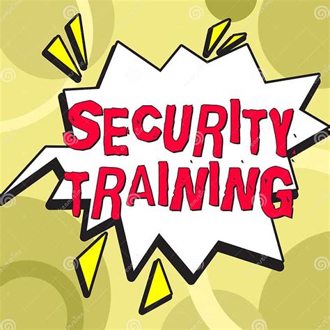 Text Caption Presenting Security Training Business Idea Providing Security Awareness Training