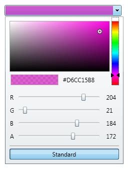 ColorPicker Xceedsoftware Wpftoolkit Wiki GitHub