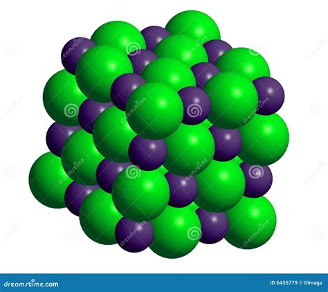 Crystal Structure Stock Illustration Illustration Of Organic 6435779