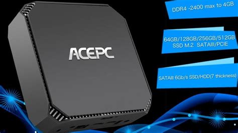 Acepc Gk New Mini Pc With Compact Design And J Processor