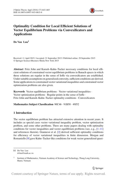 Optimality Condition For Local Efficient Solutions Of Vector Equilibrium Problems Via