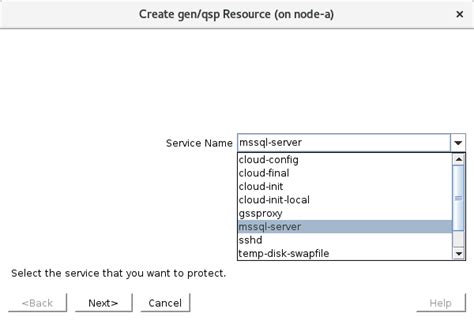 Configure Mssql Resource Lifekeeper For Linux Live 951