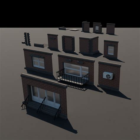 3d Model Modular Building Kit Turbosquid 2035477