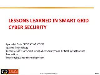 PPT Cyber Security For Smart Grid PowerPoint Presentation Free Download ID