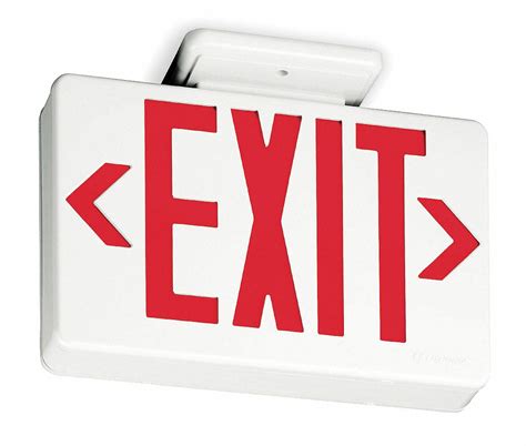 Led Exit Sign W Grainger