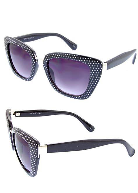 Modified Cat Eye Sunglasses C2 Wls 61008 City Sunglass