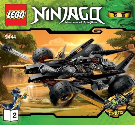 Lego Instructions For Set Cole S Tread Assault Ninjago Rise Of The Snakes
