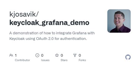 github kjosavik keycloak grafana demo a demonstration of how to integrate grafana with