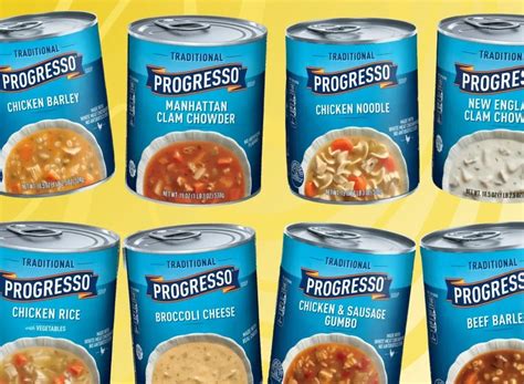 10 Popular Progresso Soups Tasted And Ranked In 2024