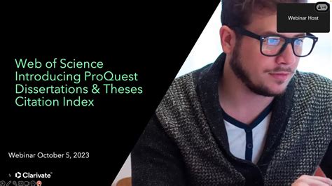 Web Of Science Introducing The New Proquest Dissertations And Theses