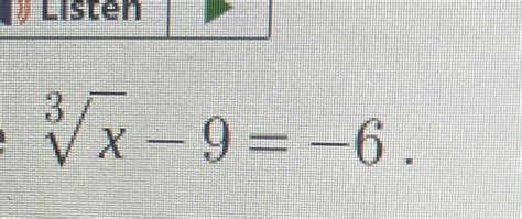 Solved X3 9 6 Chegg Com