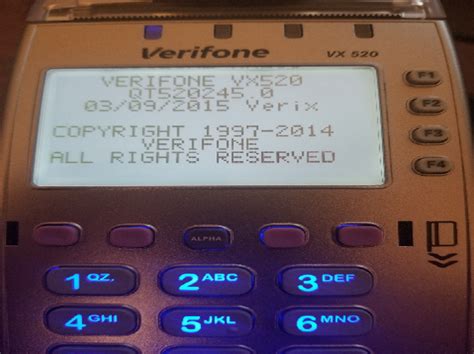 May 2019 Verifone VX520 Certificate Malfunction DesormaisMGT Com