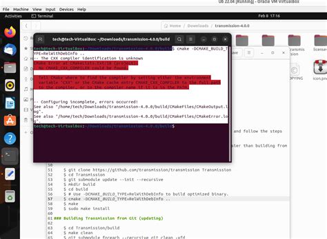 Error While Trying To Build 400 · Issue 4737 · Transmission