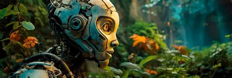 Premium Photo The Role Of Robots In Environmental Sustainability Showing The Symbiotic