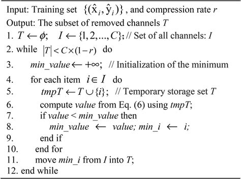 Algorithm 1 Greedy Algorithm For Getting T Download Scientific Diagram