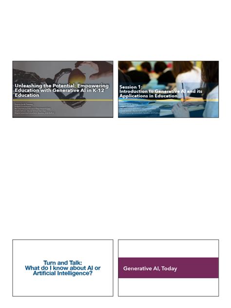 Session 1 Introduction To Generative Ai And Its Applications In