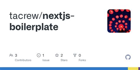 Github Tacrewnextjs Boilerplate