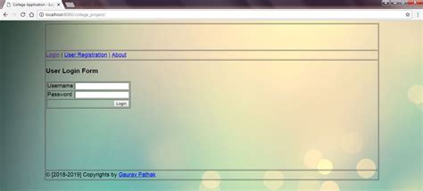 GitHub Pathak Gaurav University Babe Spring This Is The College Management Project Made In