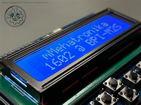 Banana Pi Bpi Lcd 1602 Display Modul Recenzija Magazin Mehatronika
