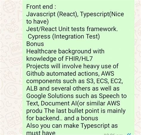 Anu Gulati On Linkedin Hiring Reactjs Aws Test Integration Bonus