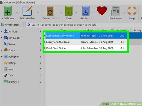 7 Ways To Open EPUB Files WikiHow