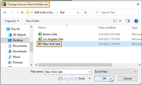 Fix Edit Links In Excel Not Working Exceldemy