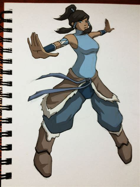 Korra Sketch By Kawo64 On Deviantart