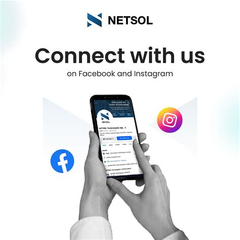 Stay In Sync With Everything Netsol Technologies Join Us On Facebook And Instagram So No