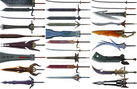 Final Fantasy Vii G Bike Cloud Weapons By Trishty On Deviantart