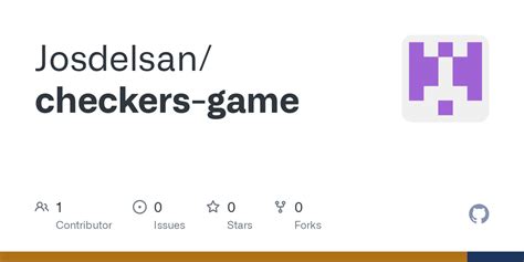 Github Josdelsancheckers Game
