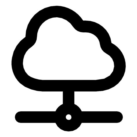 cloud data network vector svg icon svg repo