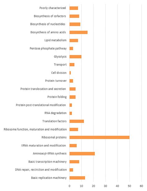 Differential Essential Gene Analysis On The Basis Of Cog Classification