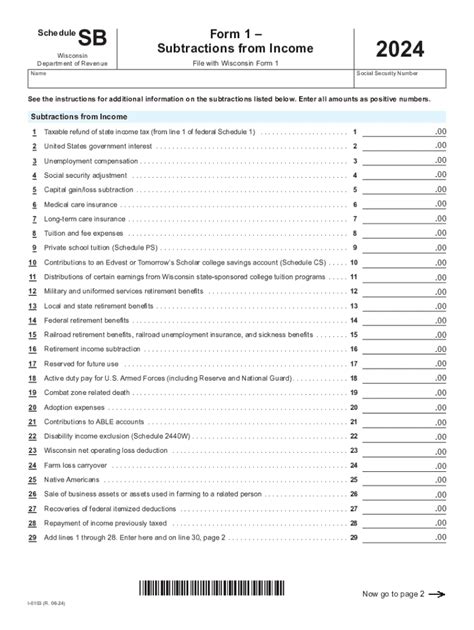 Schedule Sb Form Fill Out And Sign Printable Pdf Template Airslate