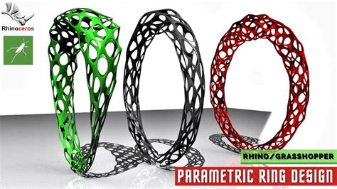 parametric ring design in grasshopper definition weaverbird