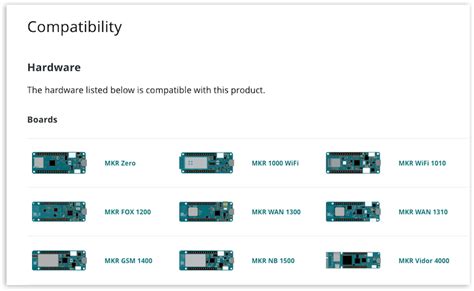 Check Board Shield And Carrier Compatibility Arduino Help Center