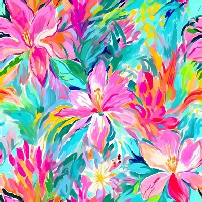Blue Lilies Fabric Wallpaper And Home Decor Spoonflower