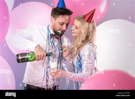 Time To Make A Toast Stock Photo Alamy