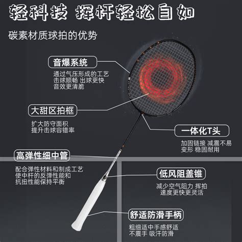 李宁LI NING羽毛球拍正品单拍风林火山全碳素进攻型专业高端4u 虎窝淘